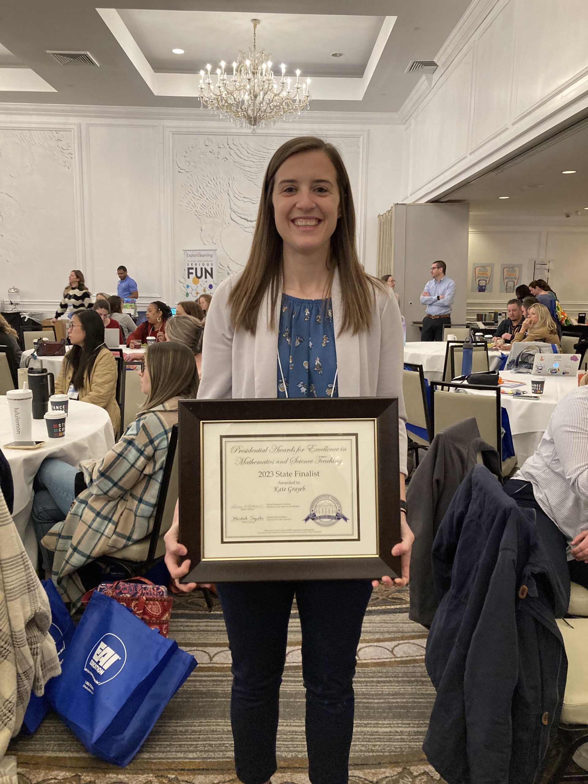 Kate Grayeb PAEMST Finalist | Connecticut Noyce Math Teacher Leaders ...